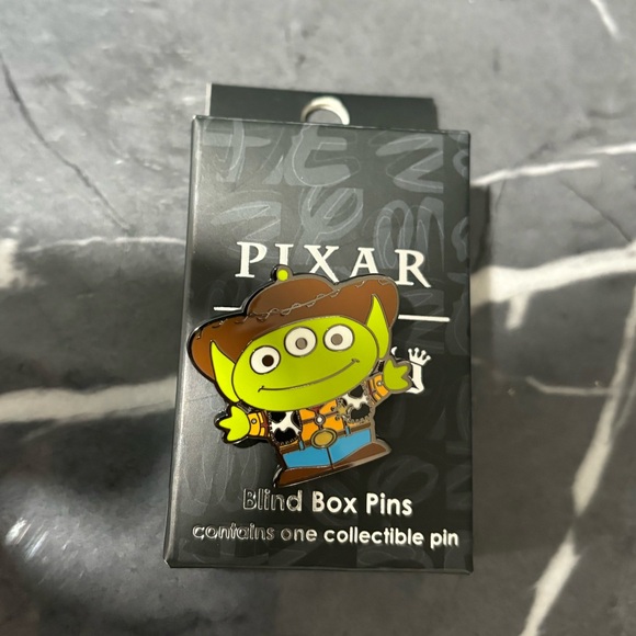 Disney | Accessories | Disney Pixar Alien Woody Toy Story Mystery Pin ...